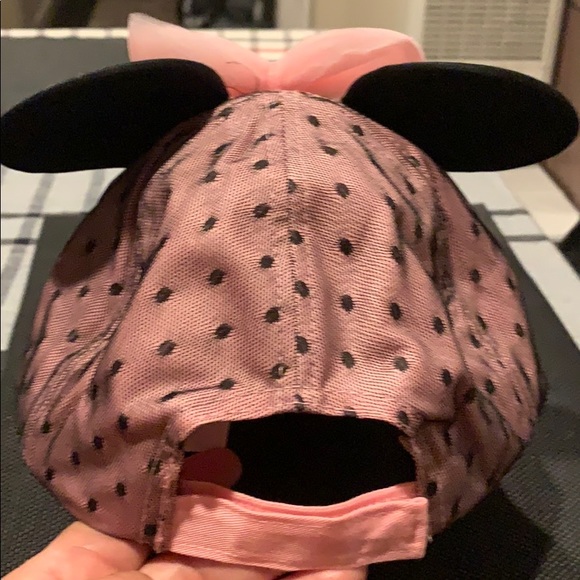 Disney | Accessories | Minnie Mouse Pink Ears Baseball Hat | Poshmark